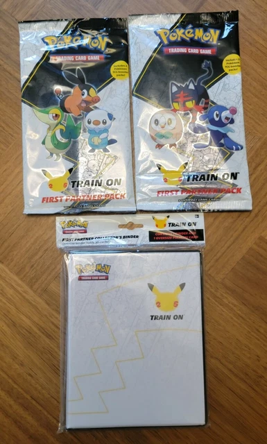 POKEMON FIRST PARTNER Packs, ALOLA and Unova, and Binder, Jumbo ...