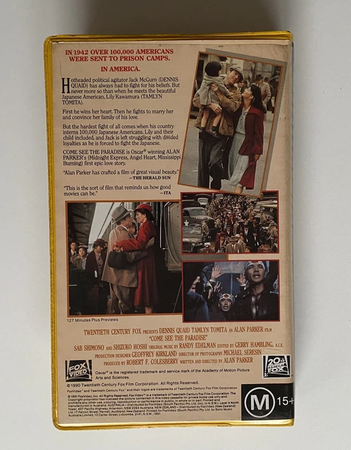 COME SEE THE Paradise [VHS] CBS Fox Video Big Box Ex-Rental Clamshell ...