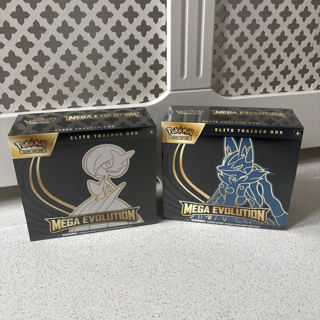 POKEMON TCG MEGA Evolution ETB x2 - Gardevoir & Lucario - NEW & SEALED ...