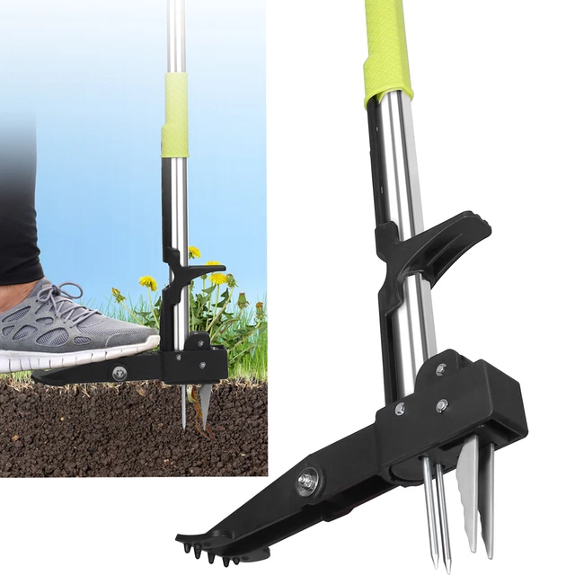 HAND WEEDER WEEDING Weed Removal Root Remover Puller Tool Claw Garden ...