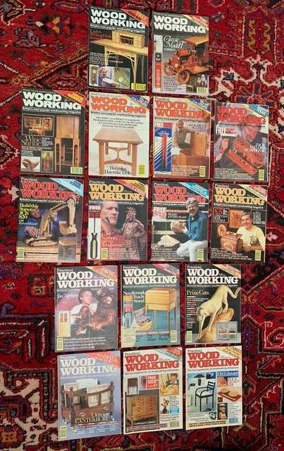 PRATICAL WOODWORKING MAGAZINE Bundle (1989, 1990 & 1992) £15.79 ...