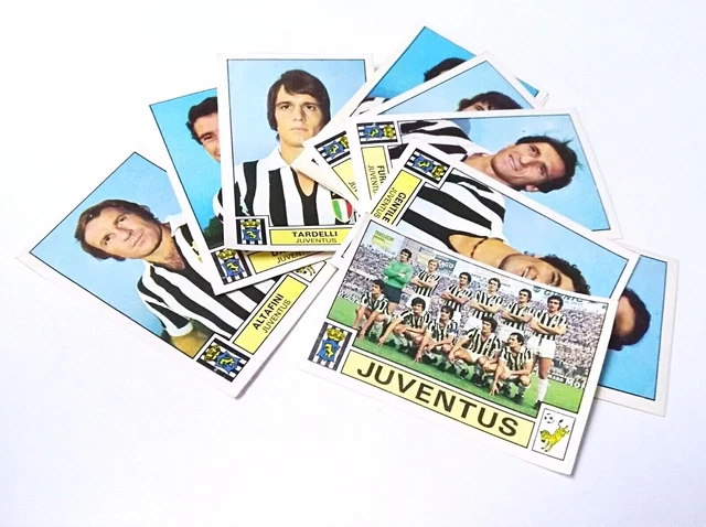 COMPLETARE ALBUM CALCIATORI PANINI 1975/76 FIGURINE JUVENTUS da ...