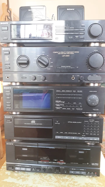 VINTAGE SONY MIDI Hifi System LBT-D905 (1991-1992) £158.97 - PicClick UK