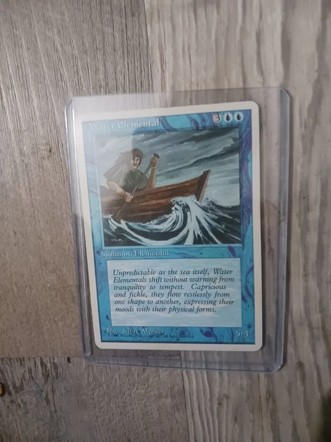 MAGIC THE GATHERING MTG Water Elemental quatrième édition comme neuf ...