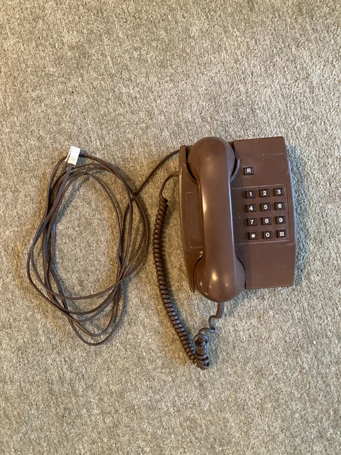BT LANDLINE PHONE 9101AR GNA REN 1 - BROWN AND WORKING £9.56 - PicClick UK