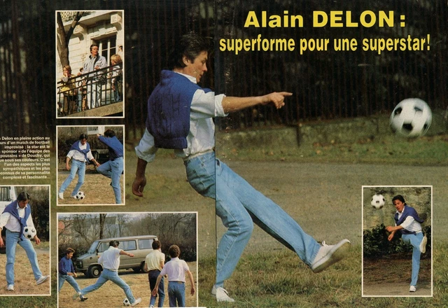 COUPURE DE PRESSE Clipping 1986 Alain Delon (6 pages) EUR 5,00 - PicClick FR