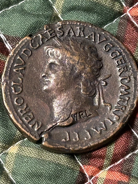 NERO ANCIENT 65AD Rome Roman Coin w Horse . Beautiful WRL Coin £11.83 ...