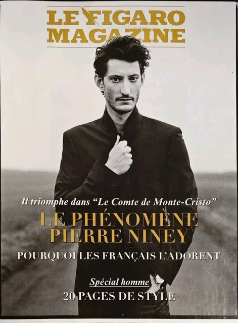 FIGARO MAGAZINE PIERRE Niney MODE HOMME NEUF EUR 16,90 - PicClick FR