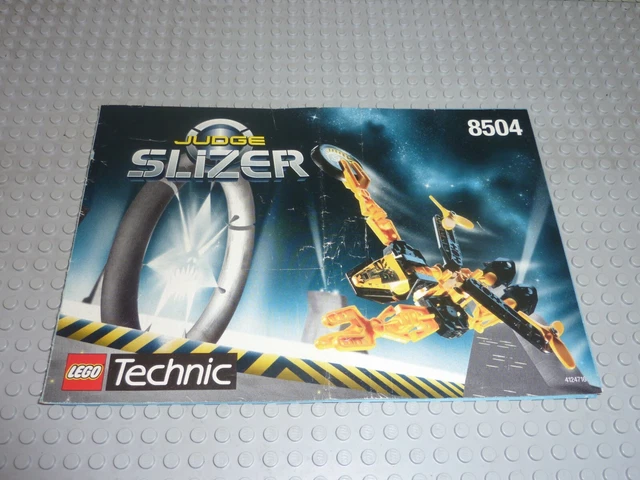 NOTICE BUILDING INSTRUCTION booklet LEGO Technic Set 8504-1: Jet ...
