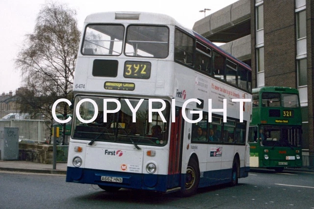 BUS PHOTO - Yorkshire Rider First Huddersfield 6474 A662HNB Atlantean ...