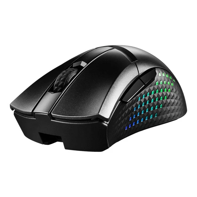 MSI CLUTCH GM51 Lightweight Wireless Gaming Mouse, PAW-3395 Optical ...
