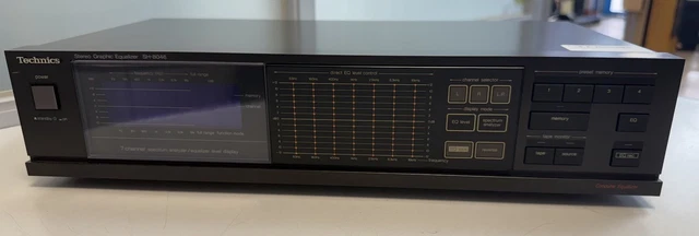 TECHNICS SH-8046 STEREO Graphic Equaliser Spectrum Analyzer - Hifi ...