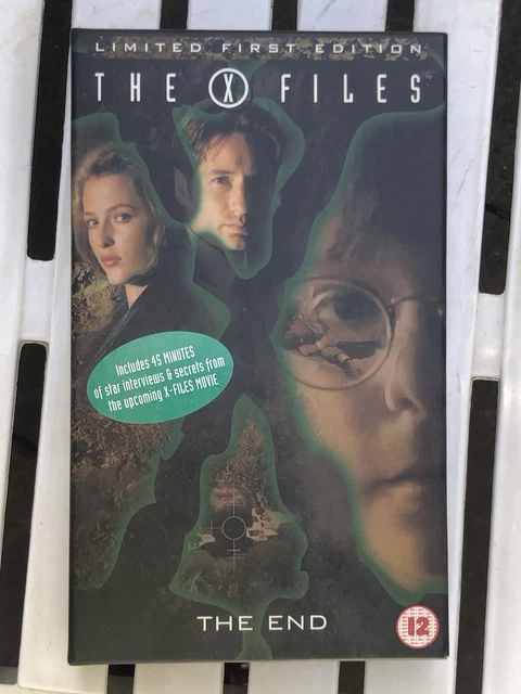 X FILES VHS Cassette File 12 The End Card Case 0.00 - PicClick UK