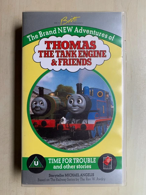THOMAS THE TANK Engine & Friends - Time For Trouble - Vhs Video £12.99 ...