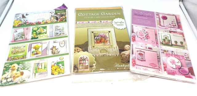 HUNKYDORY CARD MAKING Kits Cottage Garden Spring For The Ladies Used ...