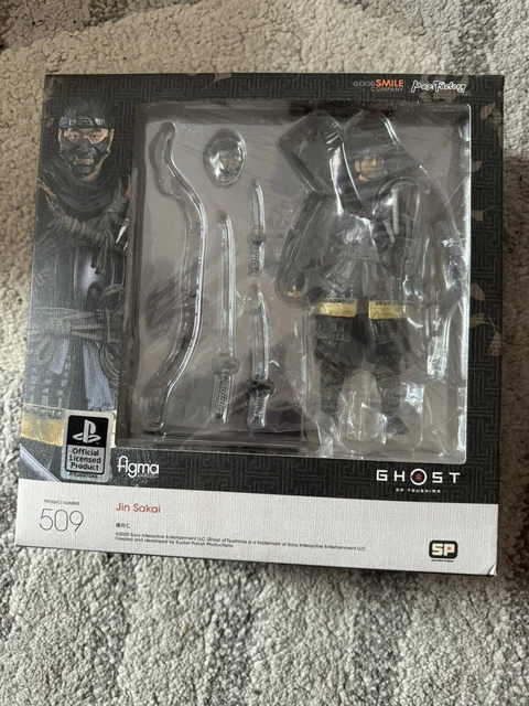 FIGMA 509 GHOST of Tsushima Jin Sakai Action Figure Good Smile Company ...