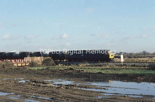 RAIL 35MM COLOUR Slide 47100 Class 47 Staines West Jan'81 #C615 £4.99 ...