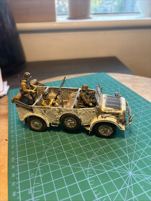 1/35 DISPLAY BUILT Horch 4x4 Type 1a Kfz69 Grossdeutchland Pz Grenadier ...