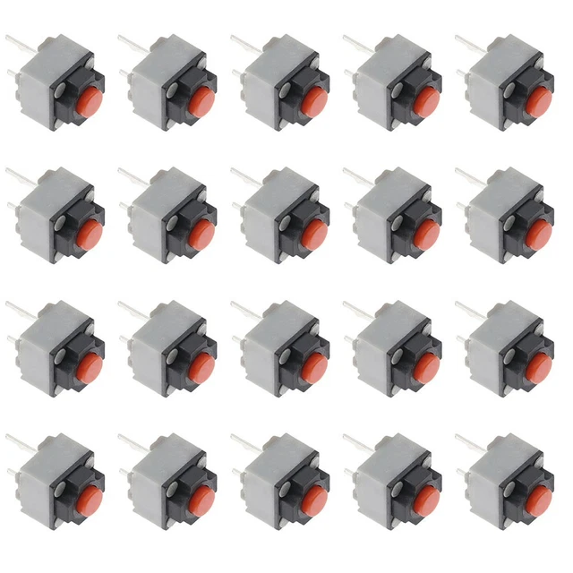MOUSE MICROSWITCH TACTILE Button Silent Operation Plastic Construction ...