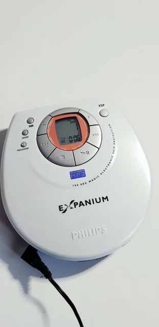 PHILIPS EXP211 Lecteur CD discman CD Player MP3 EXPANIUM WALKMAN Work ...