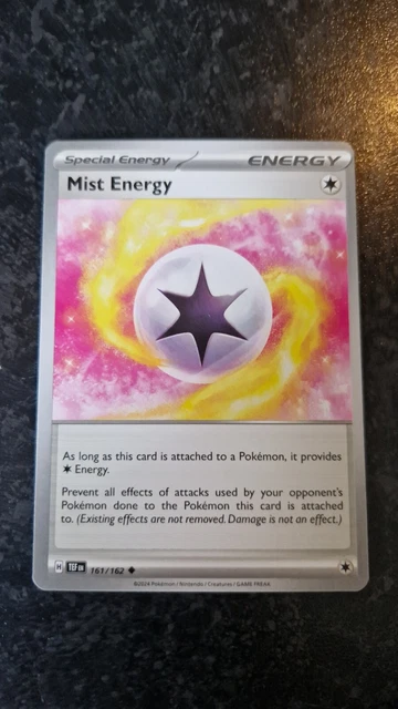 MIST ENERGY 161/162 Special Energy x2 Temporal Forces Pokémon Card Near ...