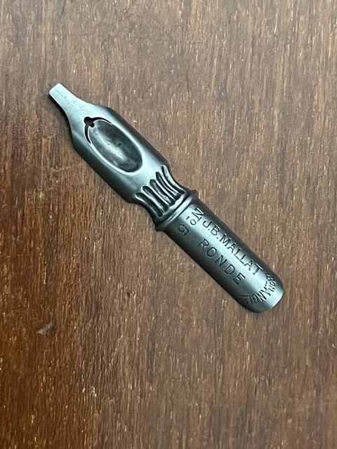 PLUME ANCIENNE - Ronde Numéro 5 - J.b. Mallat EUR 2,20 - PicClick FR