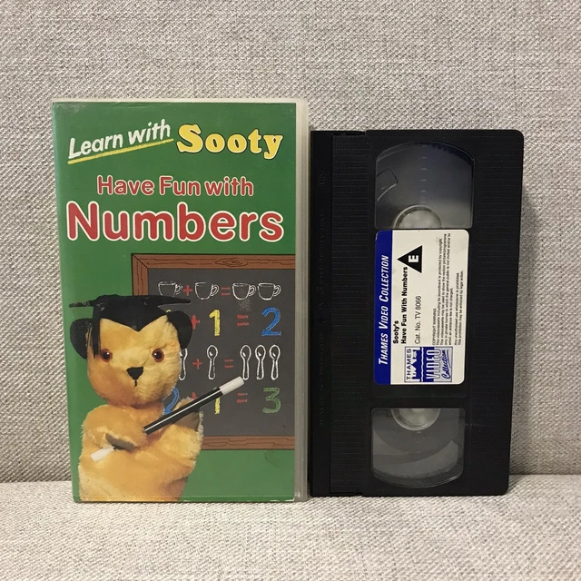 LEARN WITH SOOTY - Vhs Video - Have Fun With Numbers - Childrens £5.49 ...