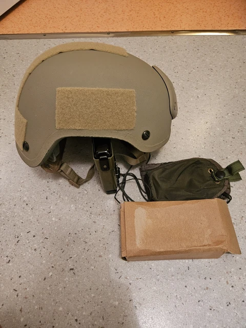 CASQUE US Msa High Cut Ops-Core Ww2 Strobe Light Helmet Acu Multicam ...