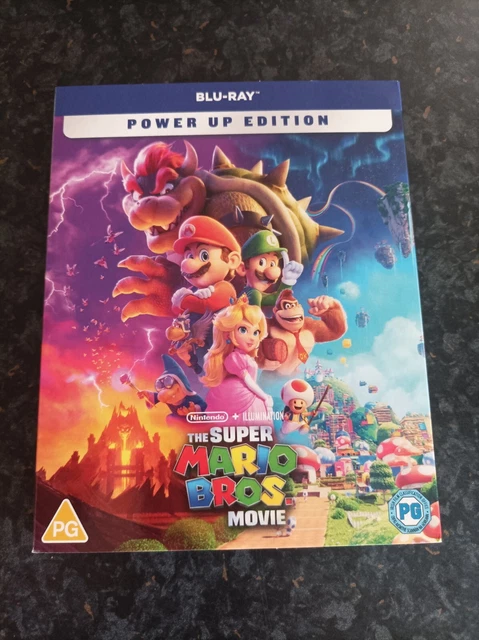 THE SUPER MARIO Bros. Movie Power Up Edition [PG] Blu-ray *Brand New ...