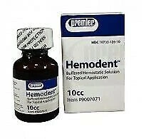 DENTAL HEMODENT BUFFERED Hemostatic Solution For Topical Application ...