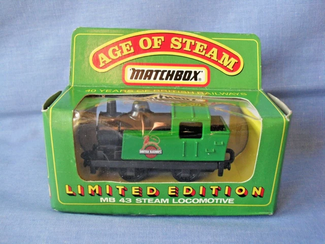 MATCHBOX MB 43 Steam Locomotive - British Railways - 40 Years ...