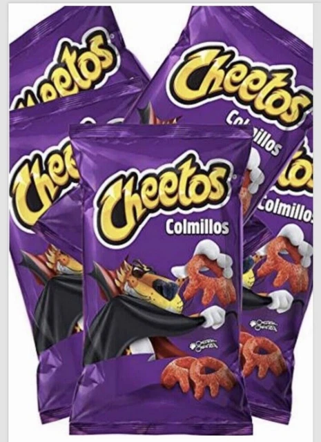 MEXICAN CHIPS SABRITAS Cheetos Colmillos, 5 BAGS, 27 G Each £8.71 ...