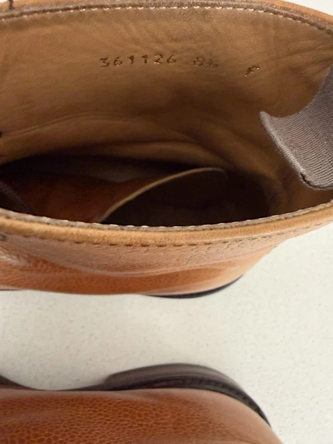 BARKER - CALDER Cedar - Mens Handmade Tan Boots - RRP £420.00 £89.10 ...