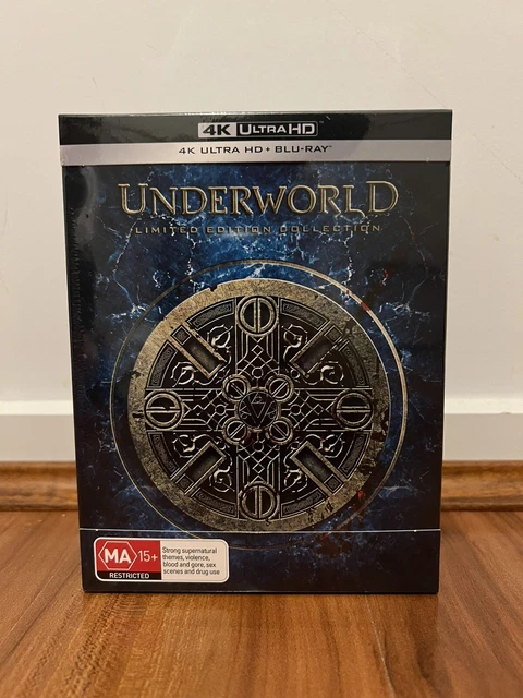 UNDERWORLD LIMITED EDITION 5-Movie Collection 4K + Blu-ray Brand New ...