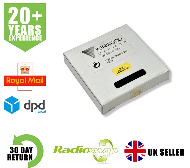 KENWOOD KPG60D PROGRAMMING Software On Floppy Disk For Tk280 Tk880 ...