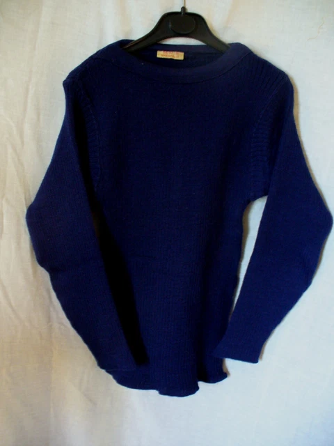 ANCIEN PULL MILITAIRE Marine et Aviation uniforme 1985 EUR 12,00 ...