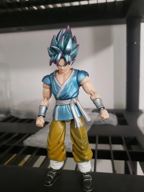 DRAGON STARS GOKU Custom Repaint Ssj Blue GT Version Dragon ball EUR 62 ...