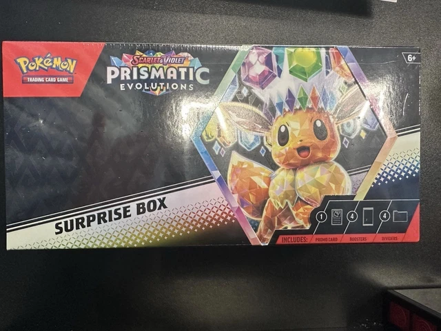 POKEMON SV PRISMATIC Evolutions Surprise Box £47.52 - PicClick UK