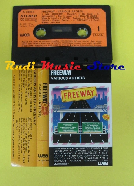 *MC FREEWAY 1984 ALPHAVILLE VAN HALEN HOWARD JONES Compilation no cd lp ...