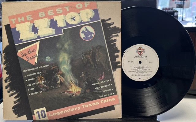 ZZ TOP - The Best Of ZZ Top - Warner Bros LP TEXAS BLUES LA GRANGE EUR 0,91 - PicClick FR