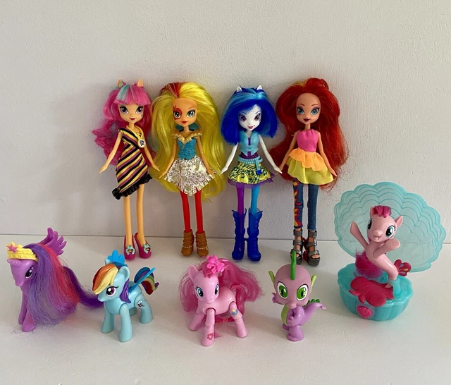MY LITTLE PONY Rainbow Rocks Equestria Girl Dolls & MLP Mixed Figures ...