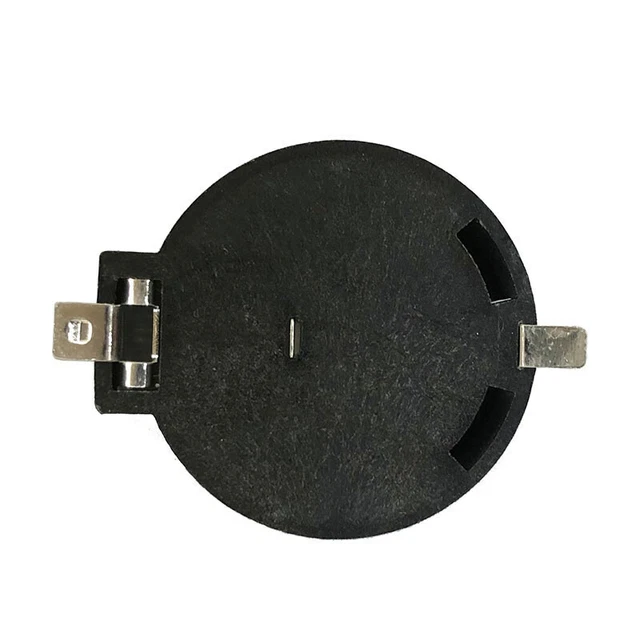 CR2450 BUTTON COIN Cell Battery Socket Holder Case Storage Plastic Box ...