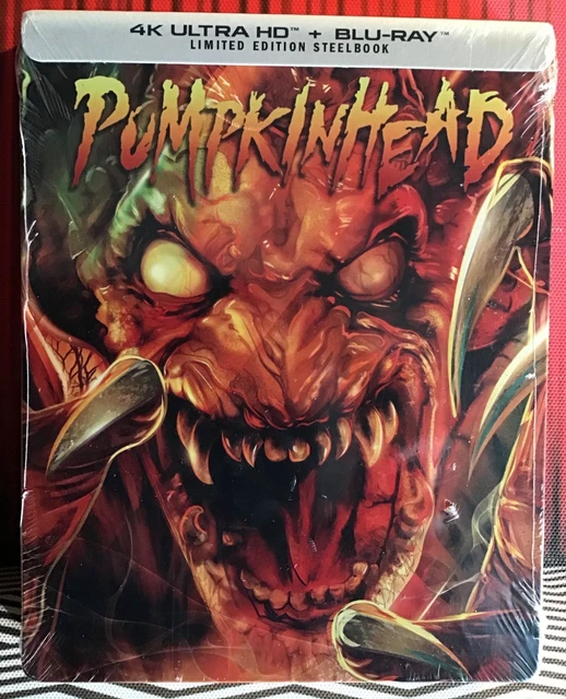 PUMPKINHEAD *NEW/SEALED* 4K UHD STEELBOOK. Scream Factory. LTD Ed. 2 ...