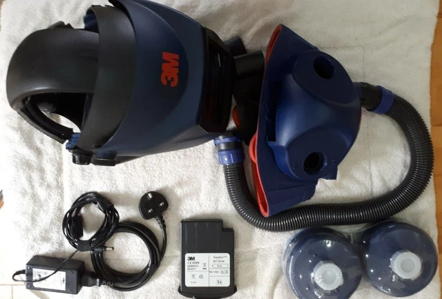 3M JUPITER POWERED Air Respirator Complete Kit - Excellent condition £ ...