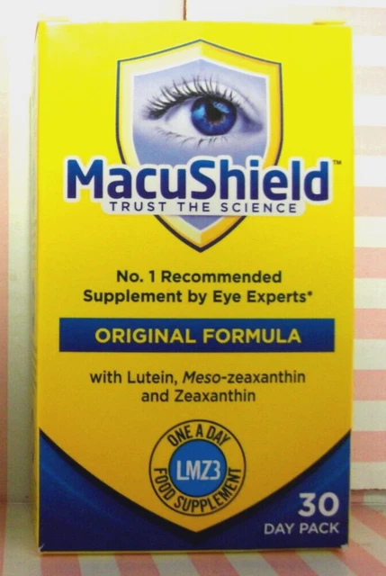 EXP:12/23 MACUSHIELD Original Eye Health Supplements 30 Day Pack £7.95 ...
