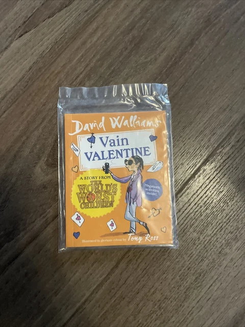 MCDONALDS HAPPY MEAL Toys - 2019 David Walliams Book - Vain Valentine ...