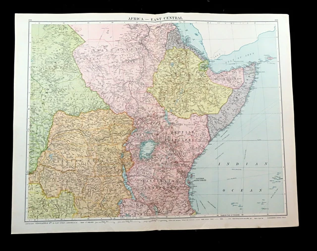 Italy Africa Map