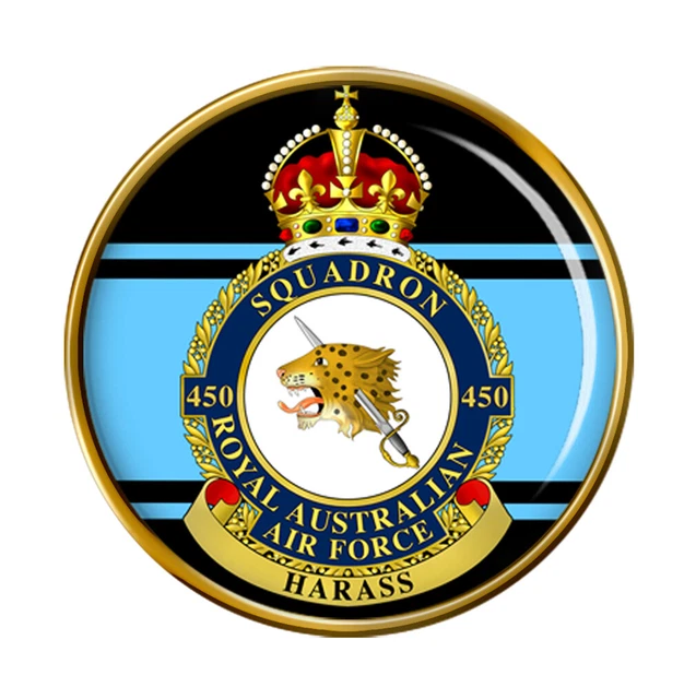 450 SQUADRON, RAAF Royal Australian Air Force Pin Badge EUR 6,90 ...