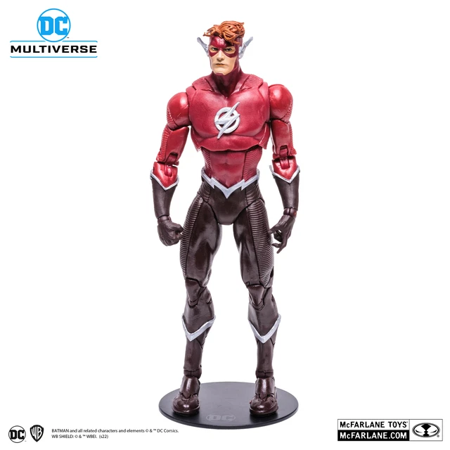 DC MULTIVERSE FLASH Wally West Rouge Figurine Mcfarlane Toys EUR 22,70 ...
