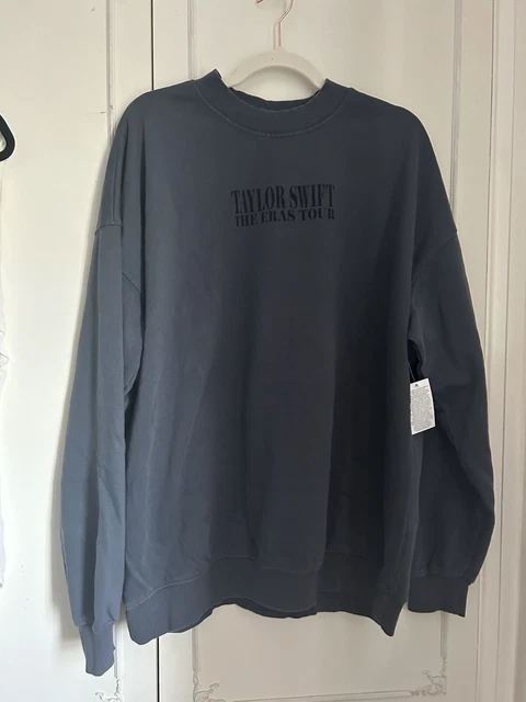 TAYLOR SWIFT THE Eras Tour 2024 Official Merch Blue Crewneck Jumper ...